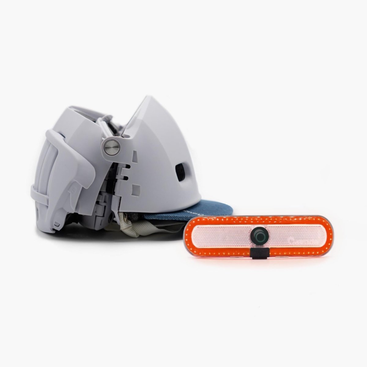 Folding Helmet with Light - Overade PLIXI LUM